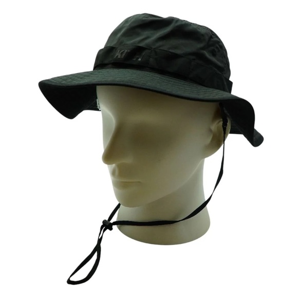 Kith | Accessories | Kith Active Nylon Boonie Bucket Hat In Black ...